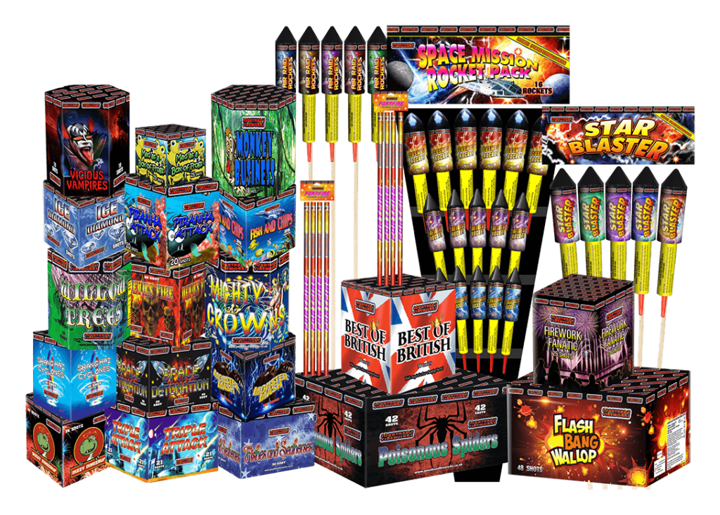Galactic Force Fireworks Pack - Fireworks Den London
